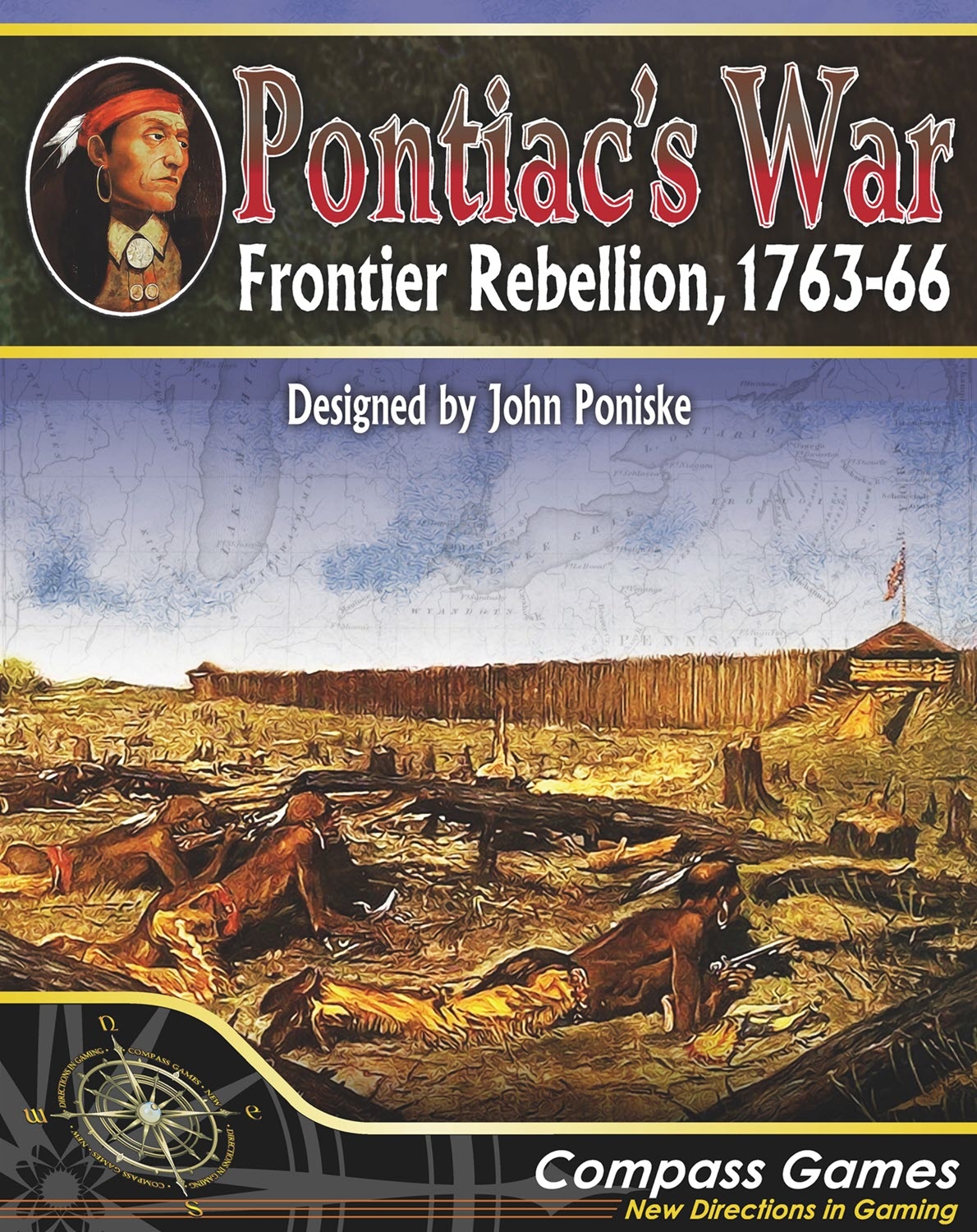 HEXASIM-Pontiac’s War: Frontier Rebellion, 1763-1766